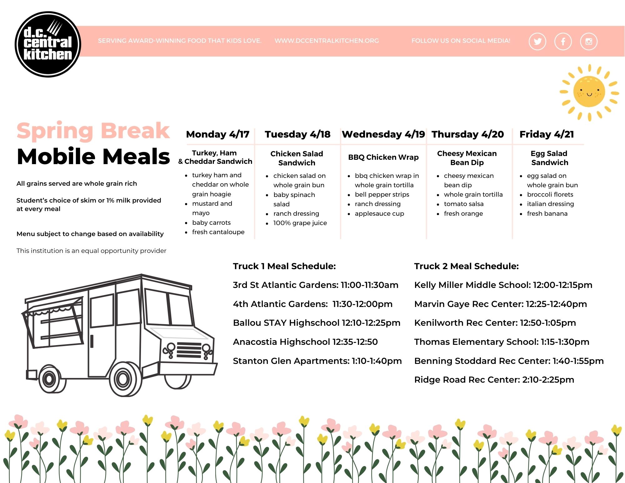 DCCK's Spring Break Feeding - DC Central Kitchen